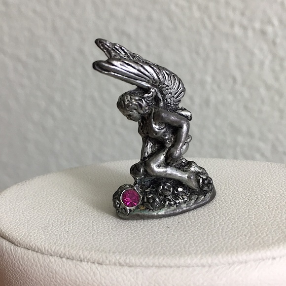 Vintage | Accents | Vtg Cci Signed Angel Miniature Statue | Poshmark